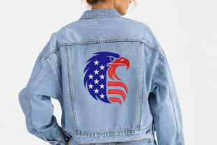 American Bald Eagle Embroidery Design · Creative Fabrica