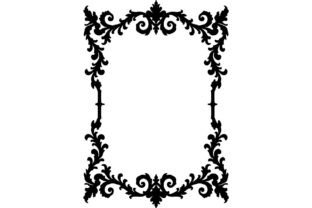 Antique Victorian Border Frame Bundle Graphic by GFXexprt · Creative ...