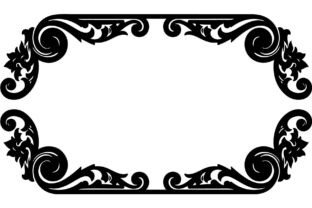 Baroque Ornamental Frame Bundle Graphic by Pixory · Creative Fabrica
