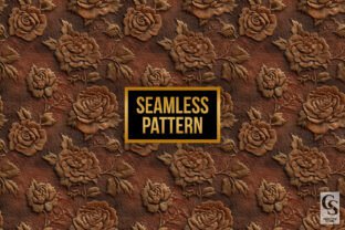 Boho Cowgirl Leather Floral Pattern Graphic by Creative Store ...