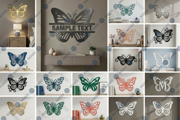 Butterfly Laser Cut SVG Mega Bundle · Creative Fabrica