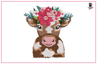 Cow Portrait · Creative Fabrica