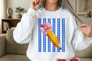 Cute Pencil with Pink Bow PNG Graphic by ns_yeasmin · Creative Fabrica