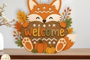Fall Door Hanger Laser Cut File SVG · Creative Fabrica