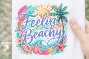 Feelin Beachy Summer PNG Graphic by Moms Love · Creative Fabrica