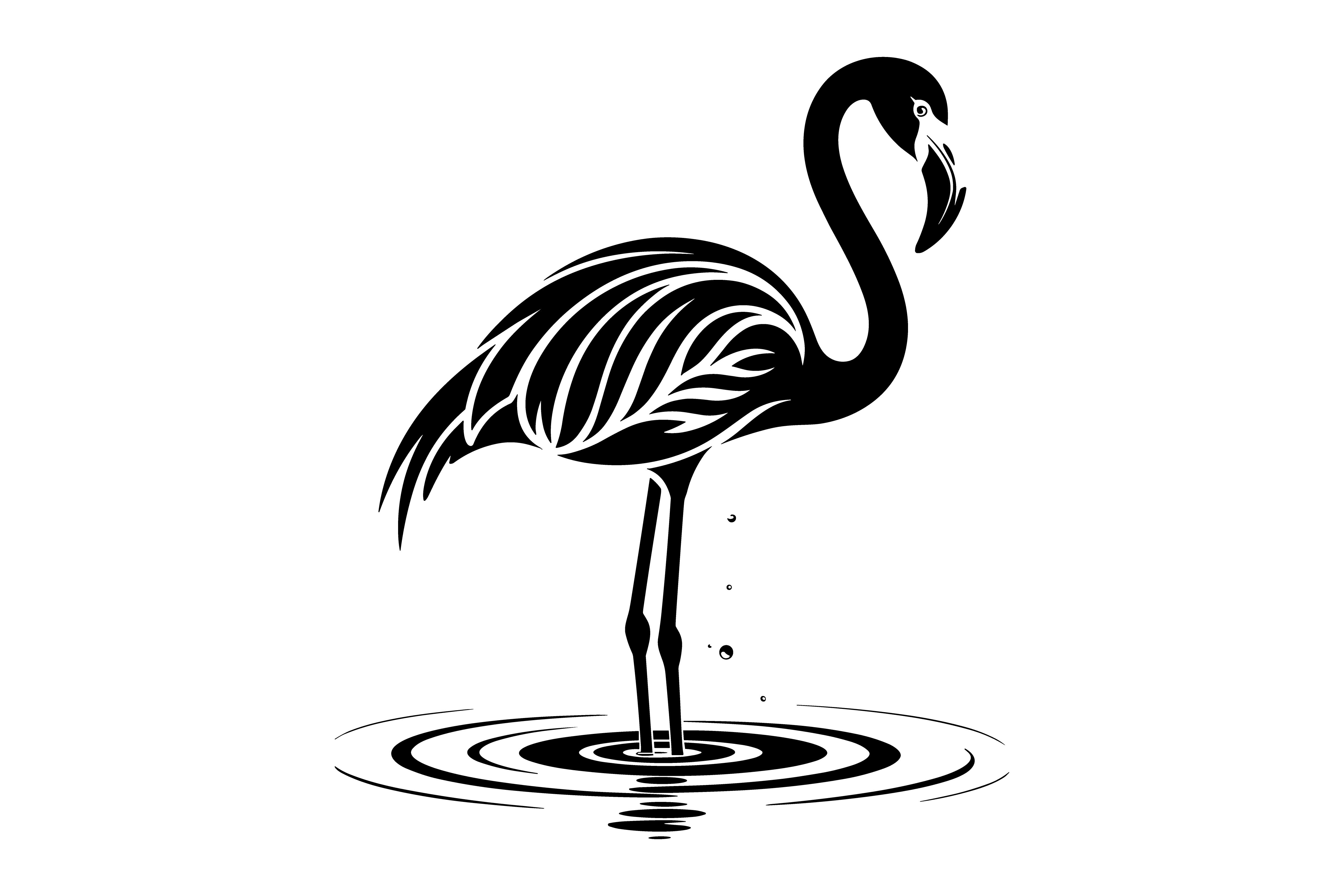 Flamingo Collection Silhouette Vector Graphic by TEE VIBE · Creative ...