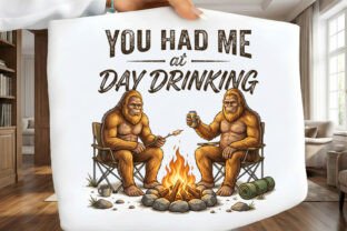 Funny Bigfoot Camping PNG Graphic by ns_yeasmin · Creative Fabrica