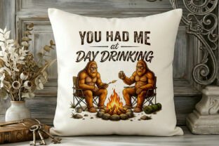 Funny Bigfoot Camping PNG Graphic by ns_yeasmin · Creative Fabrica