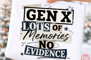 Funny Gen X Retro Quote PNG Shirt Graphic by Daisy Prints · Creative ...
