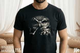Owl Sophisticated Glasses Pipe PNG Graphic by jijopero · Creative Fabrica