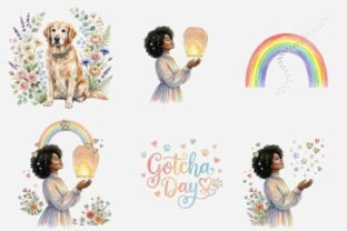 Pet Memorial Rainbow Bridge Clipart Graphic by Tanya Kart · Creative ...