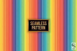 Rainbow Ombre Stripes Digital Paper Graphic by Creative Store ...