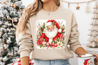 Watercolor Christmas Santa PNG Graphic by angela39503 · Creative Fabrica