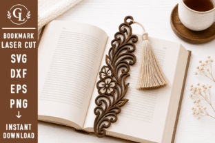 Wood Bookmark Laser Cut SVG · Creative Fabrica