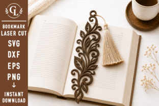 Wood Bookmark SVG, Laser Cut Files · Creative Fabrica