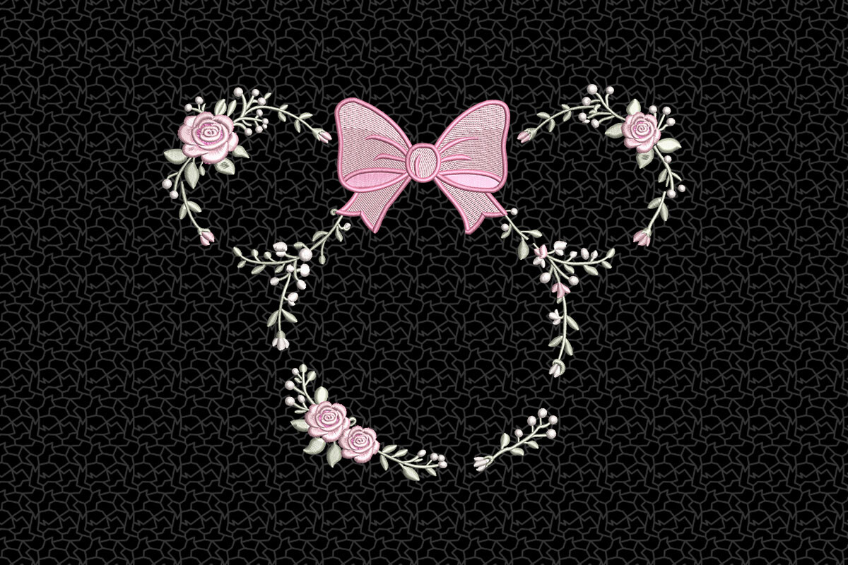 Wreath Embroidery · Creative Fabrica