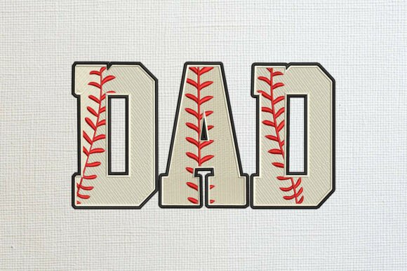 Baseball Embroidery · Creative Fabrica