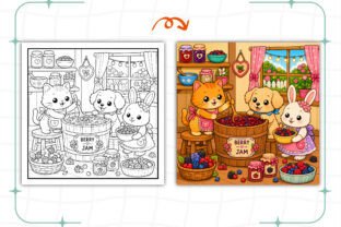 Cozy Fruit Treats Coloring Book Pages Graphic by KDP PRO DESIGN ...