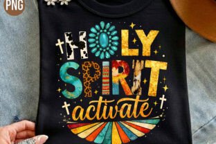 Holy Spirit Activate Faith PNG T-Shirt Graphic by Mimi's Store ...