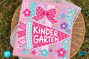 Kinder Garten Back to School Floral Bow Graphic by TeeBundle · Creative ...
