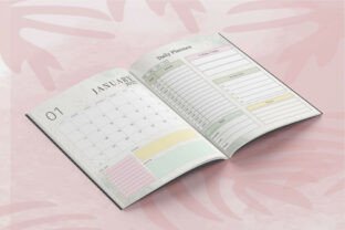 2027 Planner 365 Days | Canva Template Graphic by Interior Creative ...