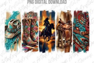 Country Western Spirit Brushstroke PNG Graphic by ArtbyCrystalJennings ...