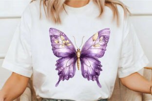 Watercolor Purple Ballet Animals Clipart Graphic by ArtStory · Creative ...
