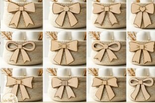 Wooden Bow Laser Cut File SVG Bundle · Creative Fabrica