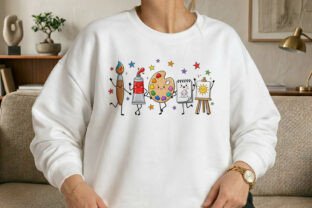 Art Teacher Supplies Doodles PNG Graphic by Creative Community ...