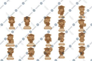 Graduation Kids Laser Cut Mega Bundle SV · Creative Fabrica
