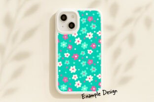 Whimsical Retro Flower Floral Background Graphic by DSIGNS · Creative ...