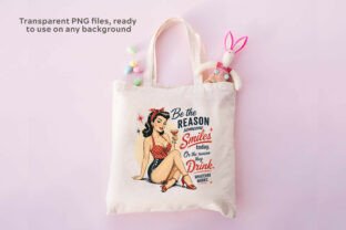Funny Retro Pin Up Girl Quote PNG Graphic by SaraahCraft · Creative Fabrica