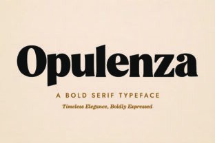 Opulenza Font by basyar · Creative Fabrica