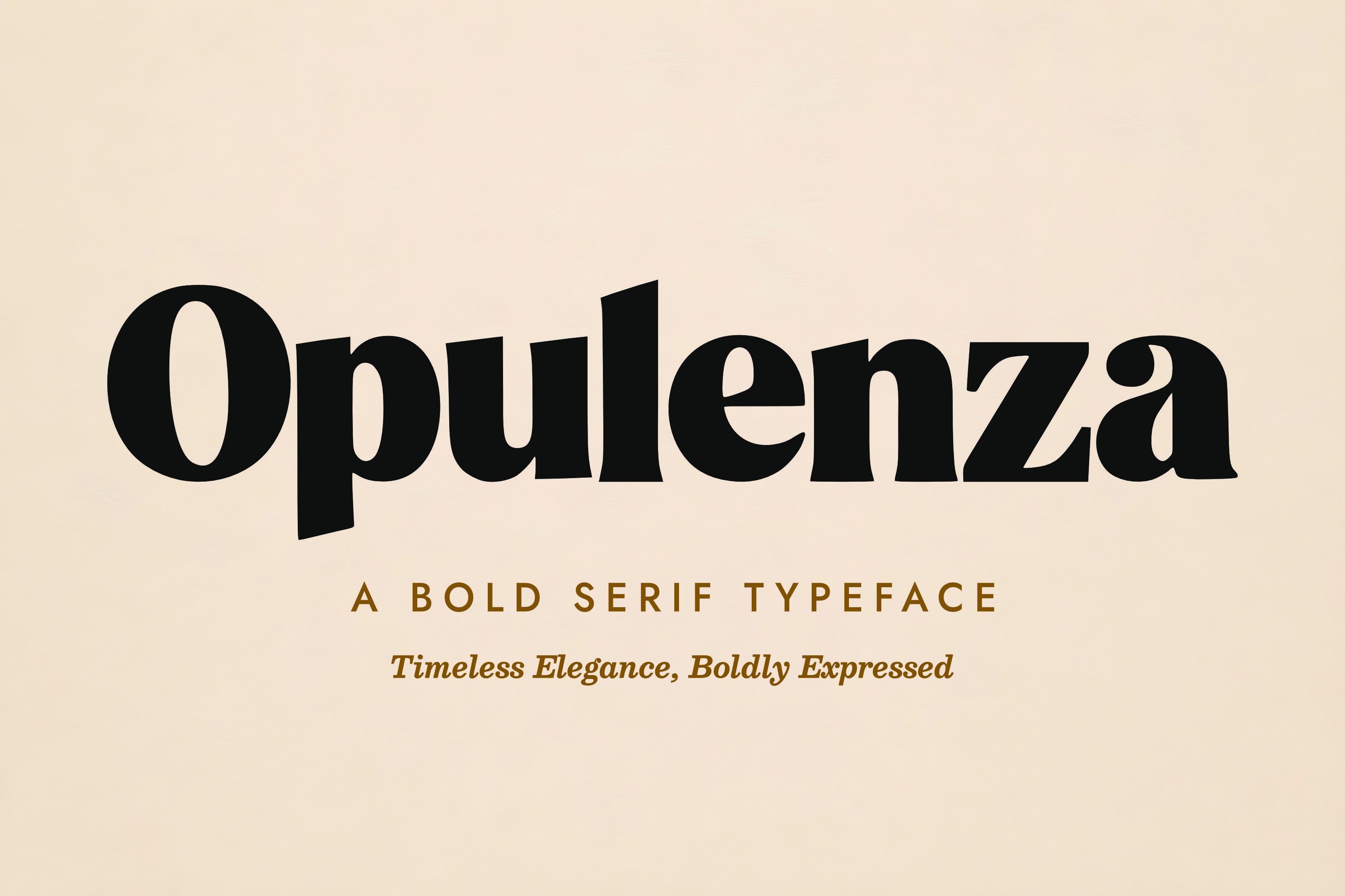 Opulenza Font by basyar · Creative Fabrica