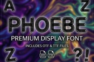 Phoebe Font by mail.skygroup · Creative Fabrica