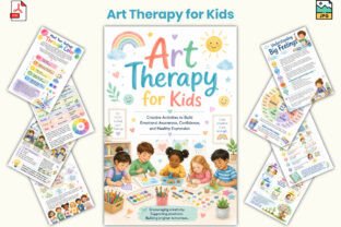 Art Therapy for Kids Graphic by KDPLab · Creative Fabrica