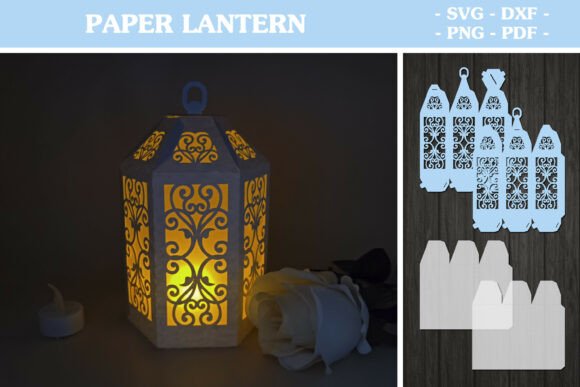 3D SVG Crafts: Stunning Printable 3D Paper Crafts and Cut Files