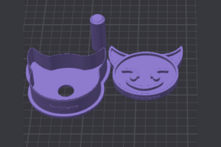 Evil Emoji Cake Pop Mold · Creative Fabrica