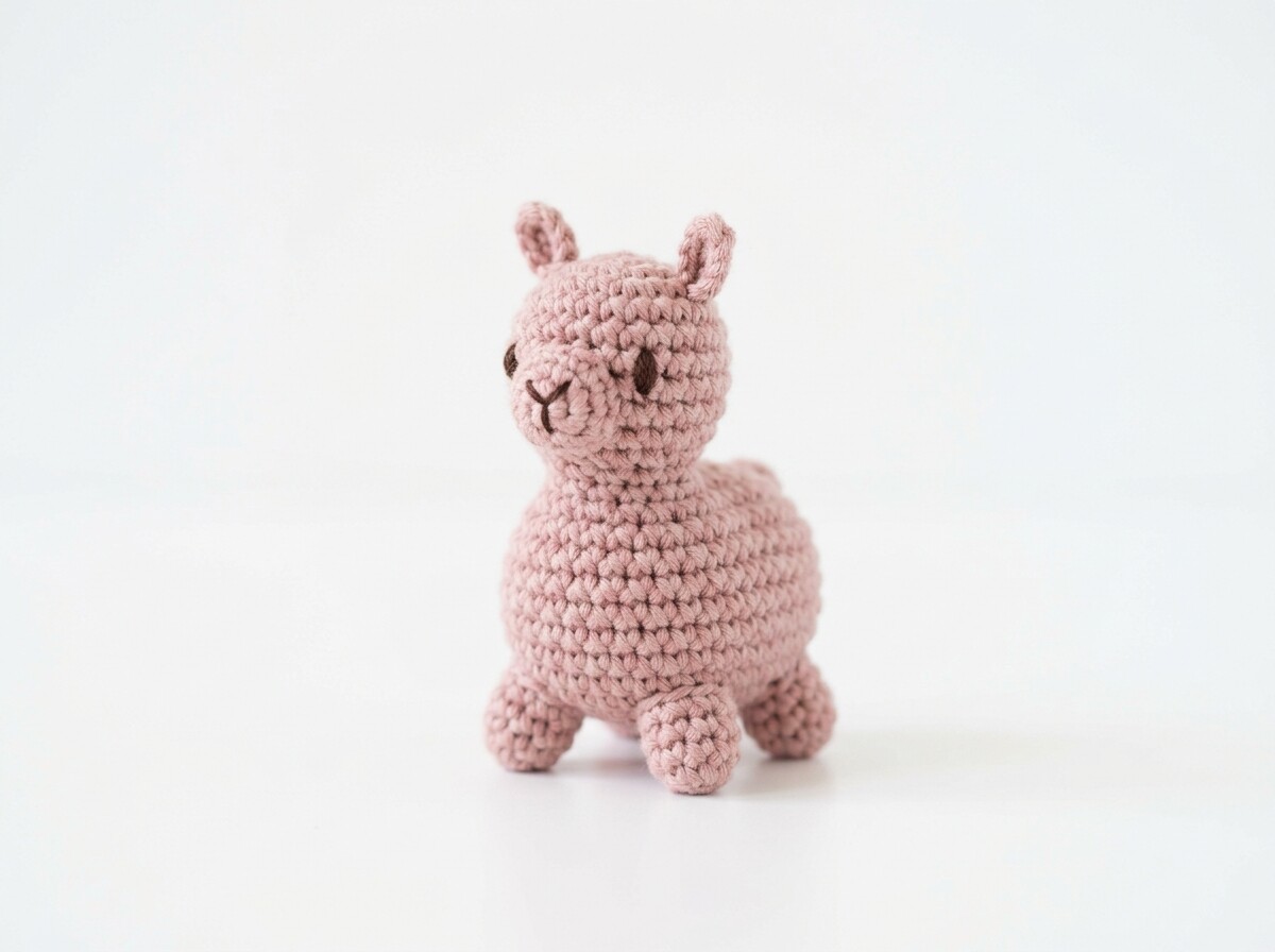 Crochet Llama Toy Graphic by MissBee · Creative Fabrica