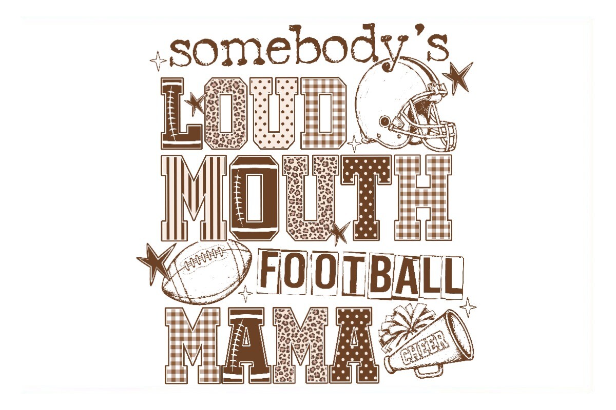 Football Mama SVG Cut File Design Graphic by BOO.design · Creative Fabrica
