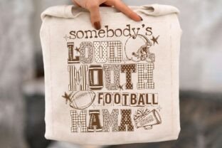 Football Mama SVG Cut File Design Graphic by BOO.design · Creative Fabrica