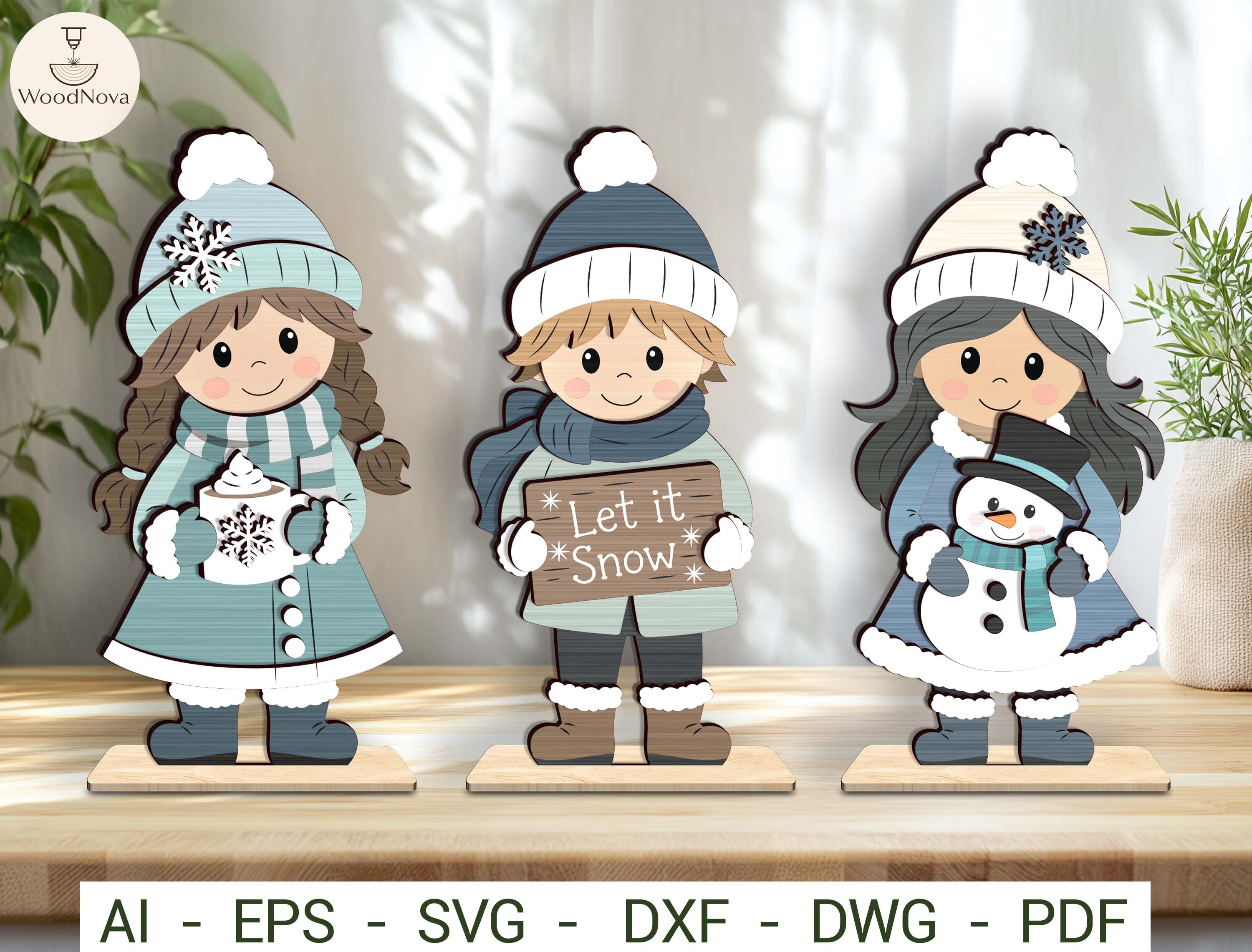 Christmas Shelf Sitter SVG Bundle · Creative Fabrica