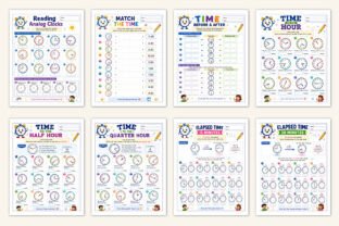 Time Word Problems Graphic by designmela01 · Creative Fabrica
