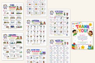 Time Word Problems Graphic by designmela01 · Creative Fabrica